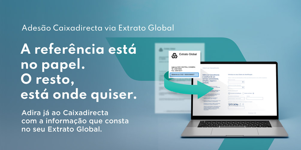 Adira ao Caixadirecta com o seu Extrato Global