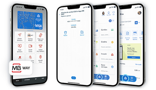 App Caixadirecta adesão Mbway
